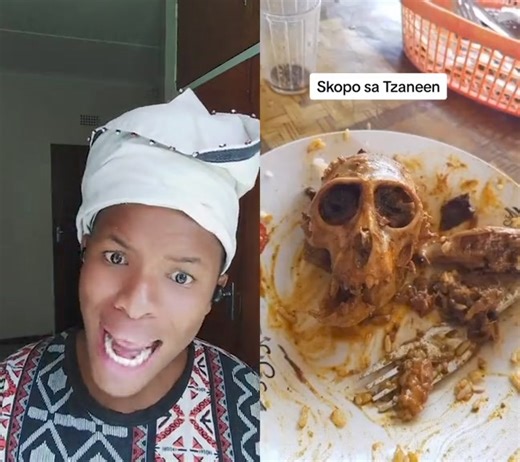 Maka Nosipho reacts to skeleton | Maka Nosipho Videos