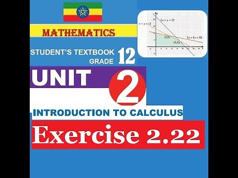 Mathematics Grade 12 Unit 2 Exercise 2.22 & activity 2.18(Riemann Summation)