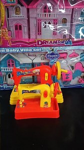 Satisfying with Unboxing & Pink Miniature Barbie Kitty Sewing Machine Video | ASMR Doctor Play Set