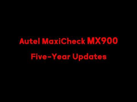 Autel MaxiCheck MX900 Five-Year Updates | Product Function Introduction