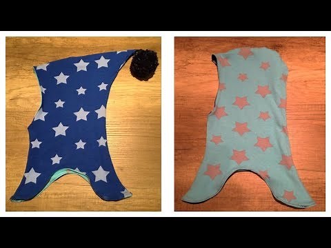 Schlupfmütze mit/ohne Zipfel & Bommel (Bommel/PomPom selbst herstellen)