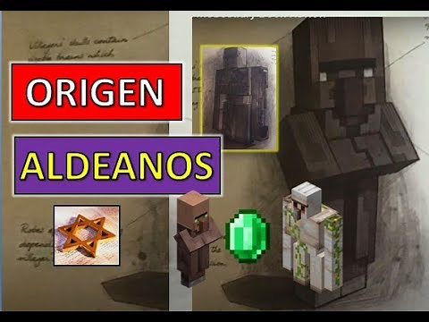 The TRUE Origin of Minecraft Villagers COMPLETE [MOBESTIARY] Concept, Design and Lore