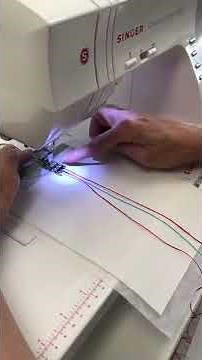 Decorative Stitching with Cording Foot