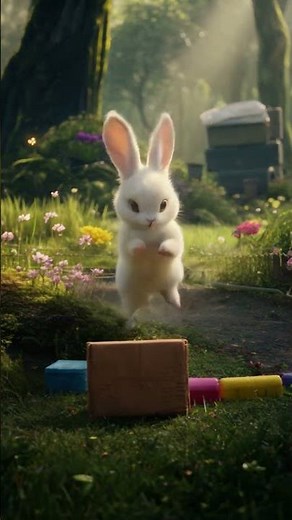Rabbit Conquers the Obstacle Course! 🐰💨