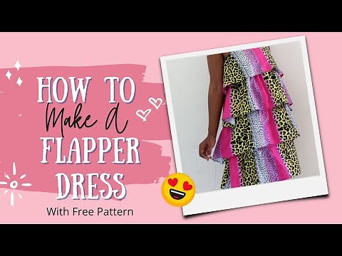 How To Make A Flapper Dress With Free Pattern