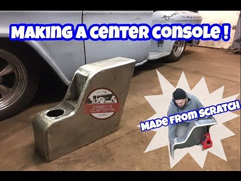 HOW TO MAKE A CUSTOM CENTER CONSOLE!! *FROM SCRATCH* GREAT FOR HOT / RAT RODS