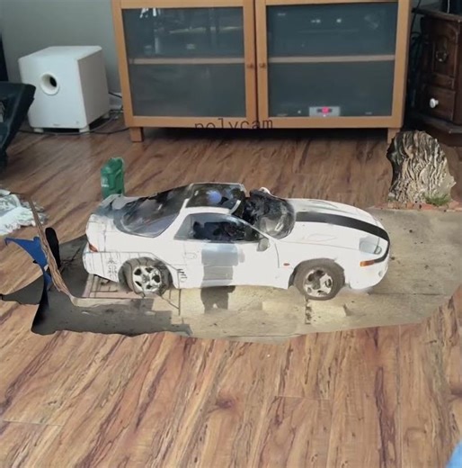 Trying out the #augmentedreality option in #polycam