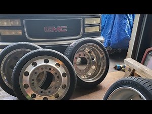 Dually Wheels -Alcoa 22s Installation. Pt 6
