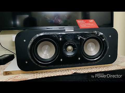 Polk Audio Signature S30 Center channel unboxing, setup and review