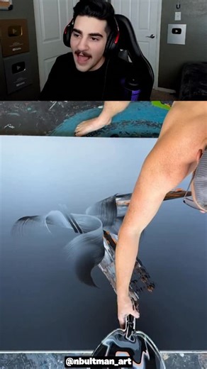 How to Draw Abstract Art 🤯 @nbultman_art | Riley Haghian