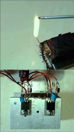 220V flyback driver with electronic ballast circuit