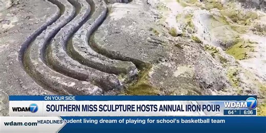 USM students and faculty, community members fire up furnace to create art