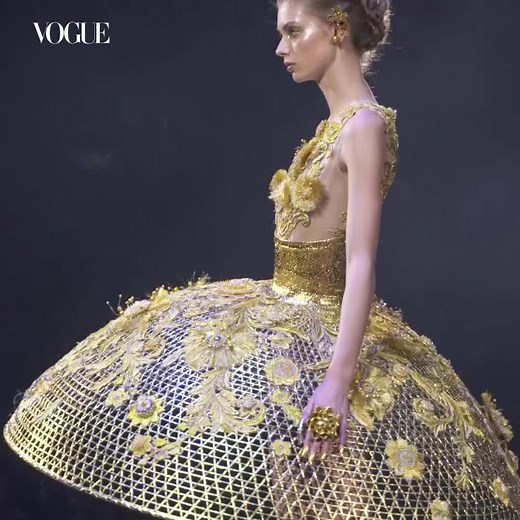 5.3M views · 60K reactions | For her Spring 2018 couture collection,...