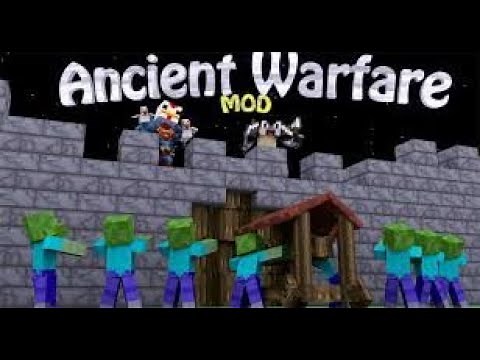 Ancient Warfare 2 Mod | Guía de inicio | Minecraft 1.12.2
