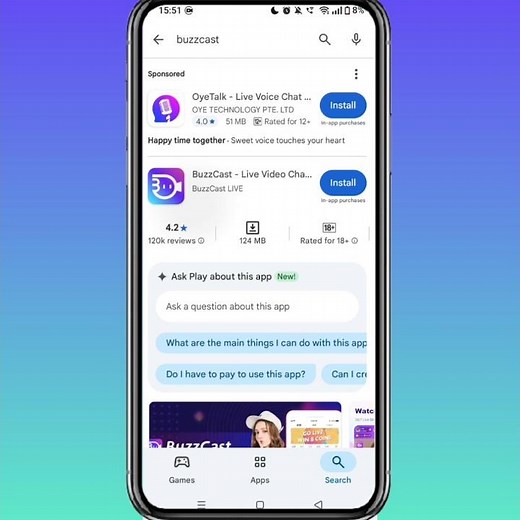 How To Install BuzzCast Live Video And Chat App On Android || How To Download BuzzCast App