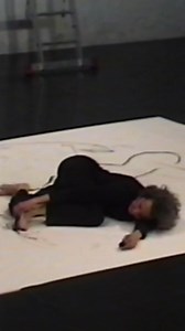 In this video, Edouard Kopp, John R. Eckel, Jr. Foundation Chief Curator, Menil Drawing Institute, speaks about Trisha Brown’s monumental "Untitled (Montpellier)," 2002. The unusual horizontal presentation of this large drawing reflects its creation on the floor as part of a live dance performance and emphasizes Brown’s dynamic movement through space. A trained dancer and choreographer, she used her entire body in making the work, drawing with charcoal held alternately in her fingers and her toe