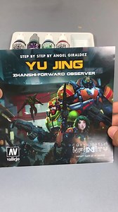 New Infinity paint sets by Acrylicos Vallejo 🎥 Video 2: Yu Jing paint set. ✅ With exclusive miniature and SBS by Angel GiraldeZ | Acrylicos Vallejo