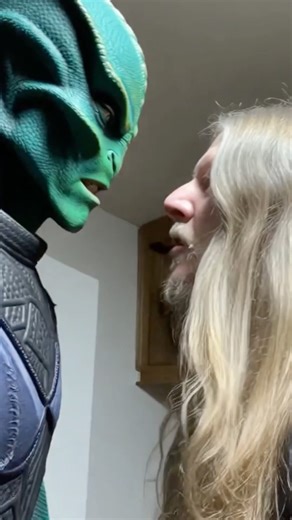 Reptilian messiah talk