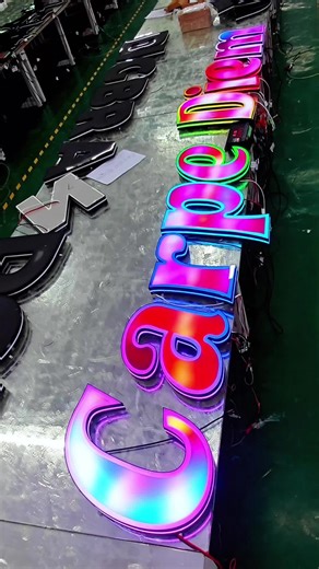 Do you know what the popular and new LED sign technology is in USA? #sign #signage #design