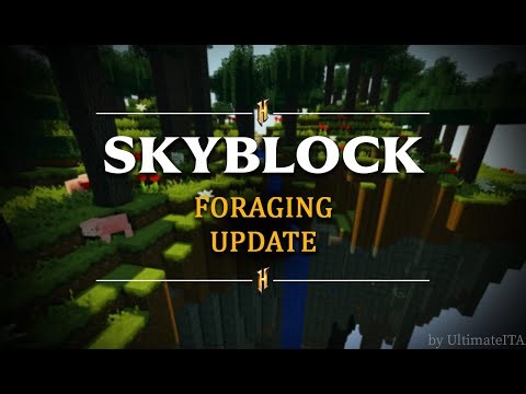 🟢Grinding Foraging Fortune Hypixel Skyblock🟢