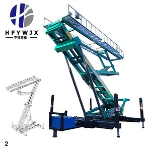 [Hot Item] Crawler Type Reverse Ceiling Hydraulic Lifting Platform High-Altitude Tile Lifting Machine