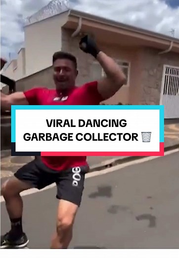 Dancing Garbage Collector Brings Joy to Work