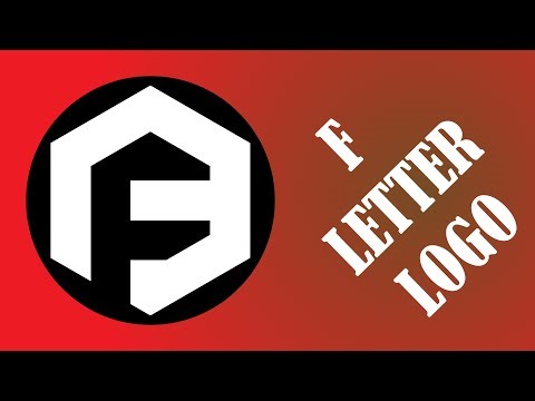 Creative Master F LETTER Logo Design in adobe illustrator Adobe Illustrator Tutorial EP 323.