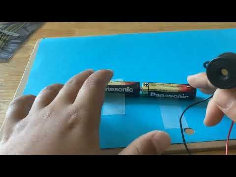 How to make an electronic buzzer circuit