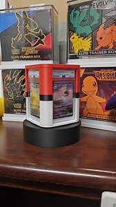 TCG Graded Card Display Box - Optional Motorized Rotating Stand - Etsy
