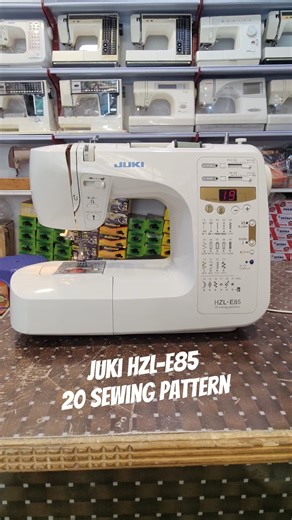 Juki HZL-e85 20 sewing pattern.#embroidery #singer #janome #jukimachine
