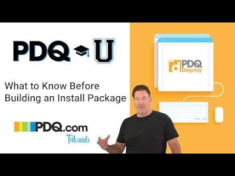 What to Know Before Building an Install Package in PDQ Deploy