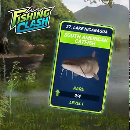 20K views · 266 reactions | This fish may have a generic-sounding name, but you're going to feel pretty remarkable when you catch a 13* one! South American Catfish makes its way into Nicaragua today! | Fishing Clash | Facebook