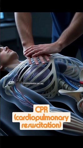 CPR Explained in 3D Animation | Life-Saving Steps of Cardiopulmonary Resuscitation