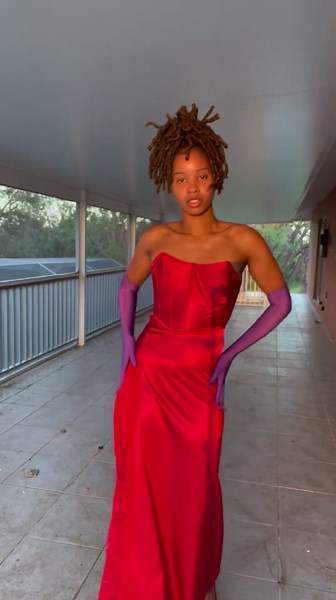 Sewing the Red Prom Dress of My Dreams