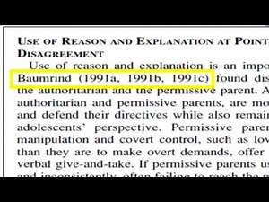 Why We Cite: Understanding Citation Styles