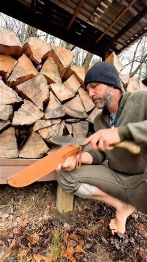 Simple Trick Makes a Machete Cut Better❗️