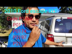 Ford Escape code P1450, P0171, Po174, P1450, P2197 and P2195 , Ford Escape 2010, how to find Leak