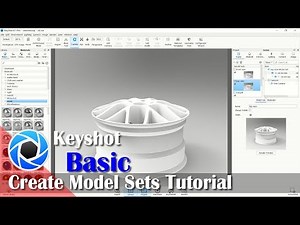 Create Multiple Model Sets Tutorial In Keyshot For Beginner