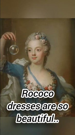 Rococo dresses are so beautiful.. #history #rococo #dresses #fashion
