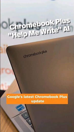 AI "Help Me Write" feature | Chromebook Plus