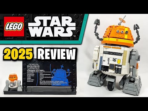 LEGO Star Wars Buildable Chopper - C1-10P (75416) - 2025 Set Review