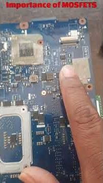 P-CHANNEL MOSFET VALUE: THE CRITICAL VOLTAGE YOU MUST MEASURE IN LAPTOP REPAIR! ⚡️💻💡 #laptoprepair