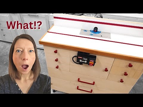 I can’t believe I built this as a newbie woodworker! Revisiting my router table build