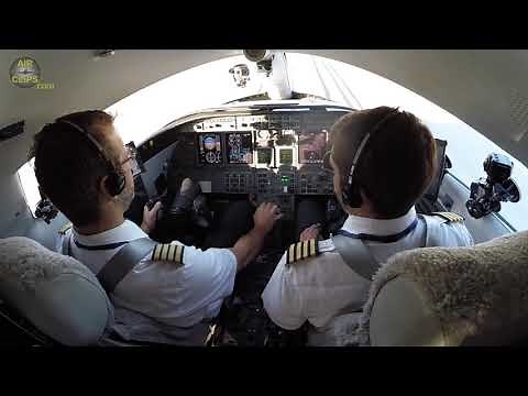 Small Cockpit, Huge Windows! Learjet 45 Takeoff from Mirabel with Captain Yves! [AirClips]