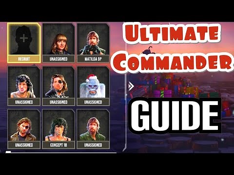 COMMANDER COMPLETE GUIDE for World of Tanks Console Action Heroes