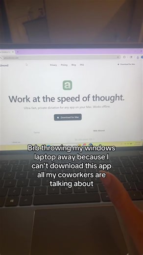 This actually makes me mad #macbook #windows #computers #workhacks #voicetotext