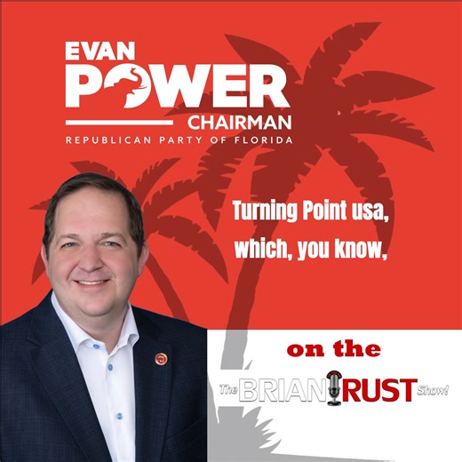 I joined the Brian Rust Show to talk about the Florida GOP and the democrat shutdown among other topics | Evan Power