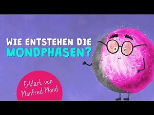 🌖 Was sind eigentlich Mondphasen?🌖 🌈 Rudi Regenbogen Kinder-App: Umwelt-Wissen erklärt für Kinder
