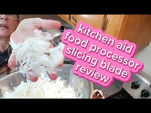 KitchenAid Food Processor Attachment Review | Slicing Blade 🥕🔪#KitchenAidFoodProcessor#ProductReview