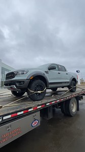 Just Arrived! 22 Ford Ranger Roush Edition Cactus Grey Specs include: ROUSH Performance Suspension · Roush Performance Off-Road Suspension · 18-Inch Satin Black Roush Wheels with 32-Inch General Tire Grabber ATX All-Terrain Tires · Painted Roush Fender Flares · Roush Dual Tip Cat-Back Exhaust System · Unique Roush Graphics · Roush Fender Heat Extractors · Premium Roush Leather Interior · Roush Griller with LED Light Bars · Go Rhino Running Boards to be added by Sherwood Ford #roushperformance #r